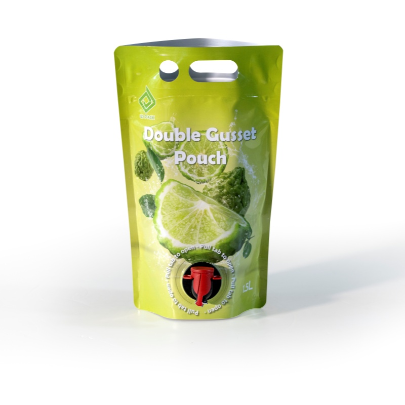 Double Gusset Spout Pouches for Liquids | LD PACK