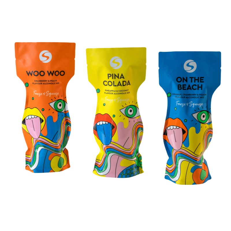 Custom Shaped Pouches | Custom Yogurt Sauces Fruit Puree Pouch