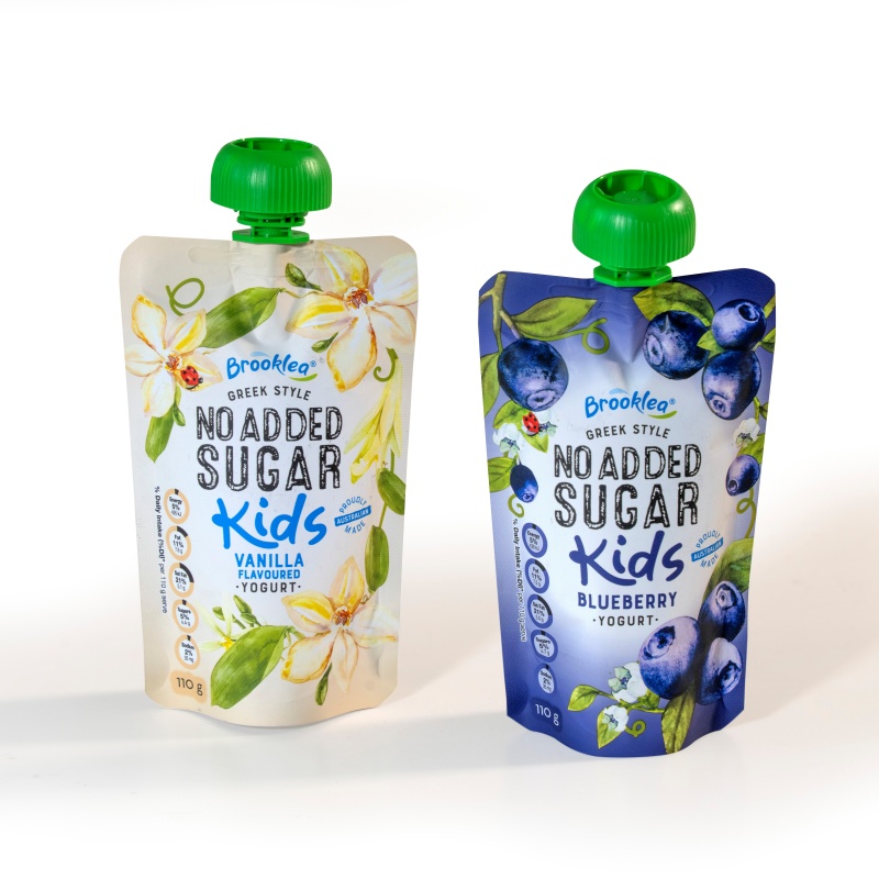 Double Gusset, Stand-Up, Flat Bottom Spout Pouches - LD PACK