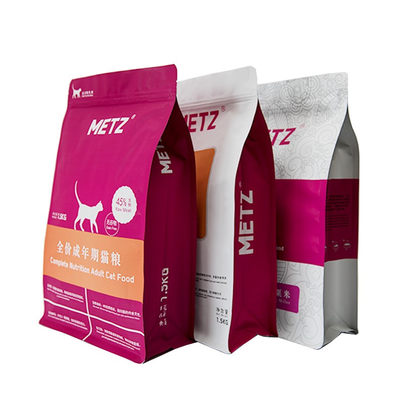 Flat Bottom Pouches for Pet Food - LD PACK