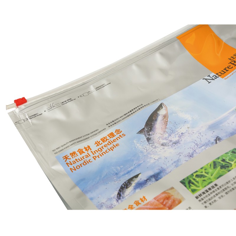 Slider Zipper Quad Seal Pouches | LD PACK Pet Food Bags